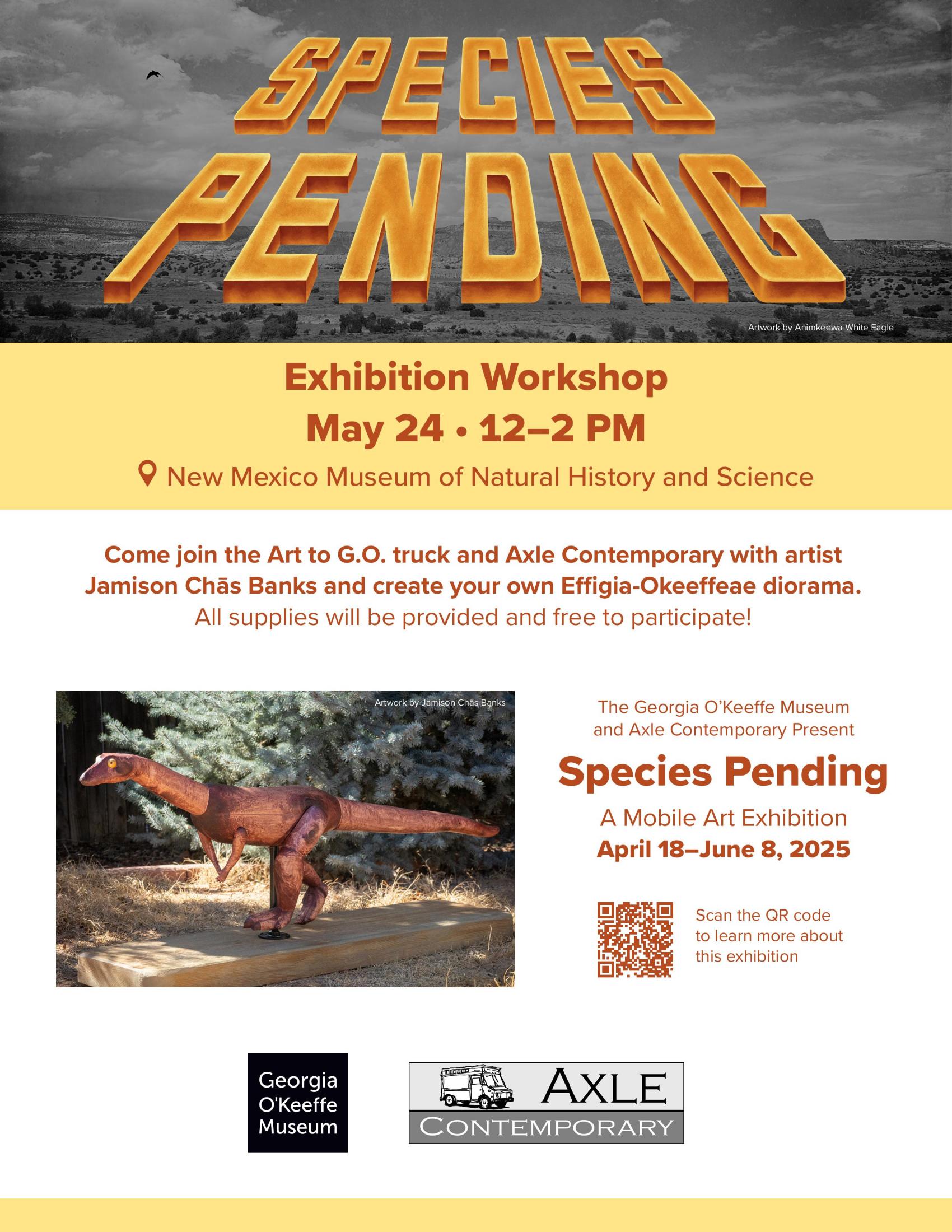 Species Pending Exhibition Workshop | New Mexico Museum of Natural ...